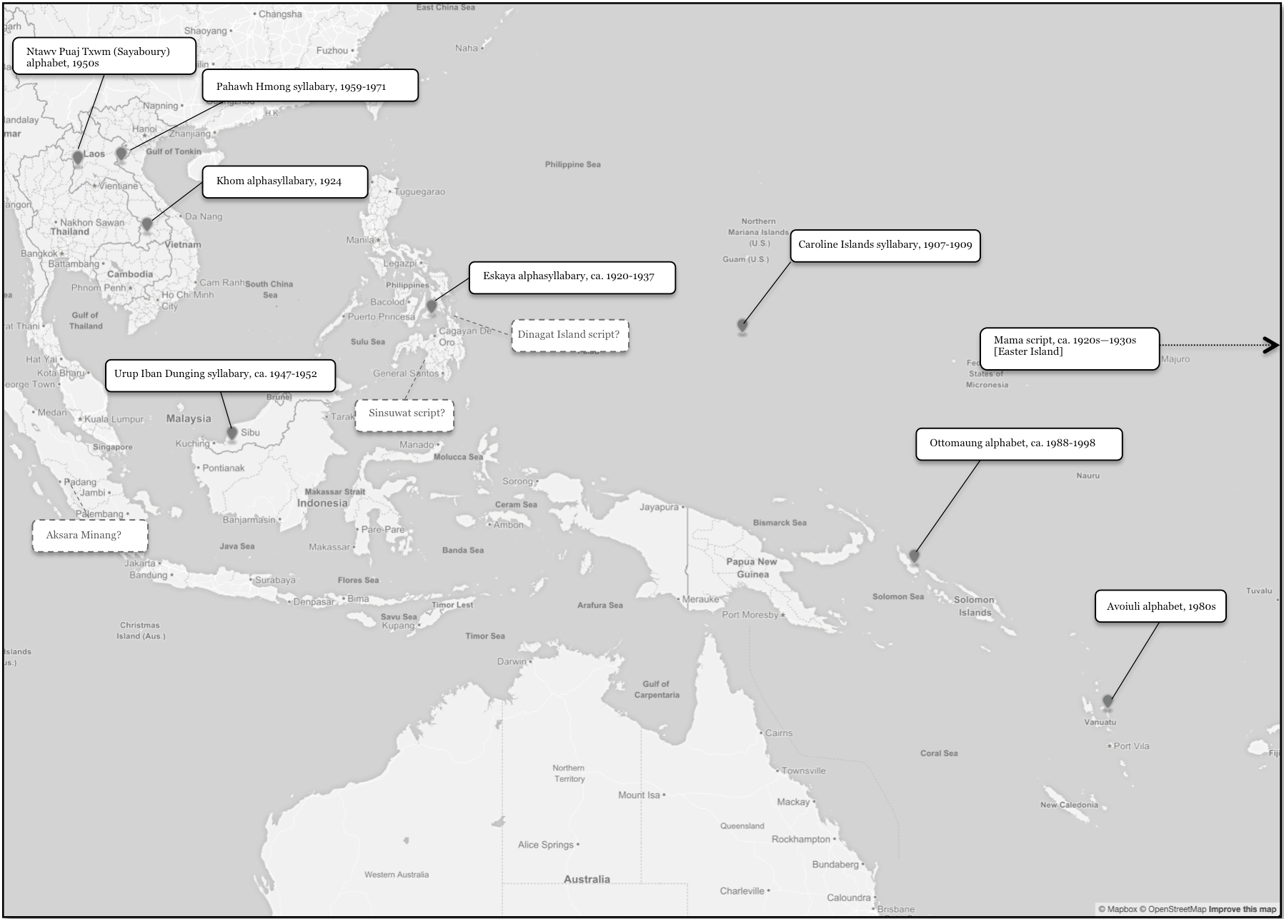 Type design for new Asia-Pacific scripts | Brave new words